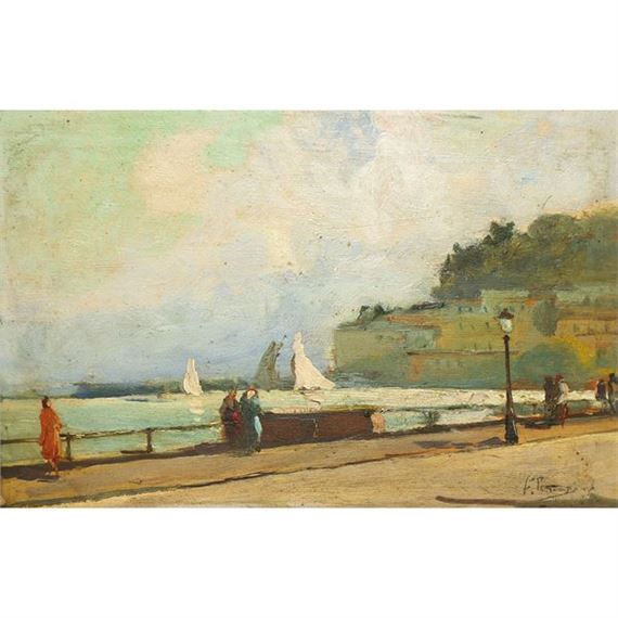 Giulio Francesco Petroni | Sea with characters | MutualArt