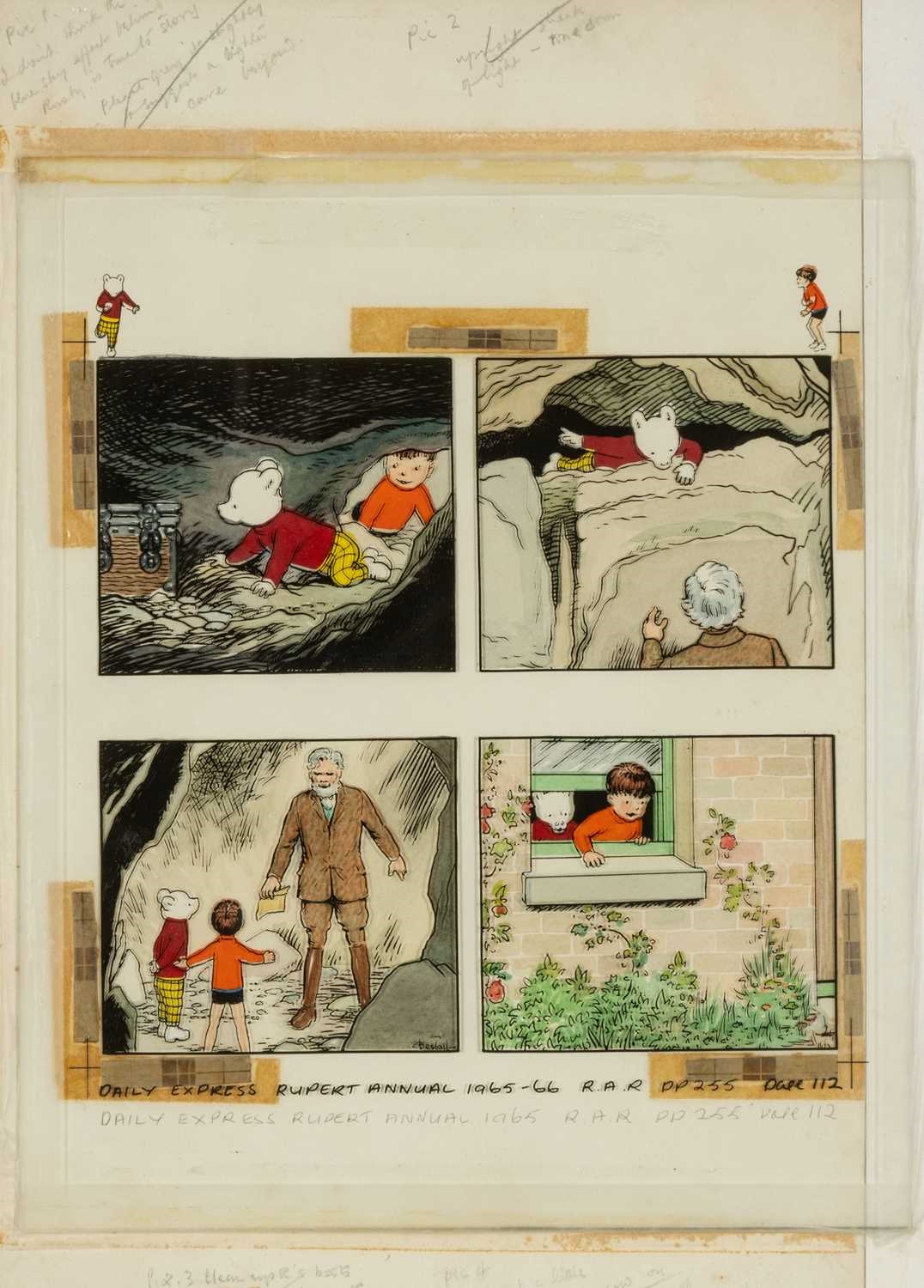 Alfred Edmeades Bestall | art cell - original artwork/cell for the ...