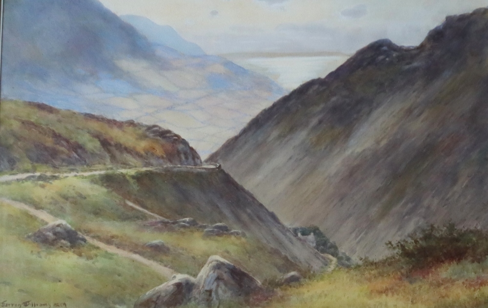 Warren Williams | Mountains above Sychnant Pass | MutualArt