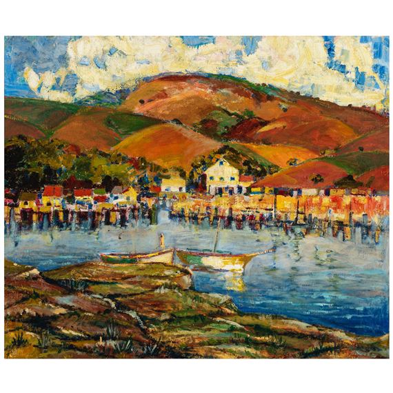 Selden Connor Gile | Glorious Hill (Arks on Belvedere Lagoon from San ...
