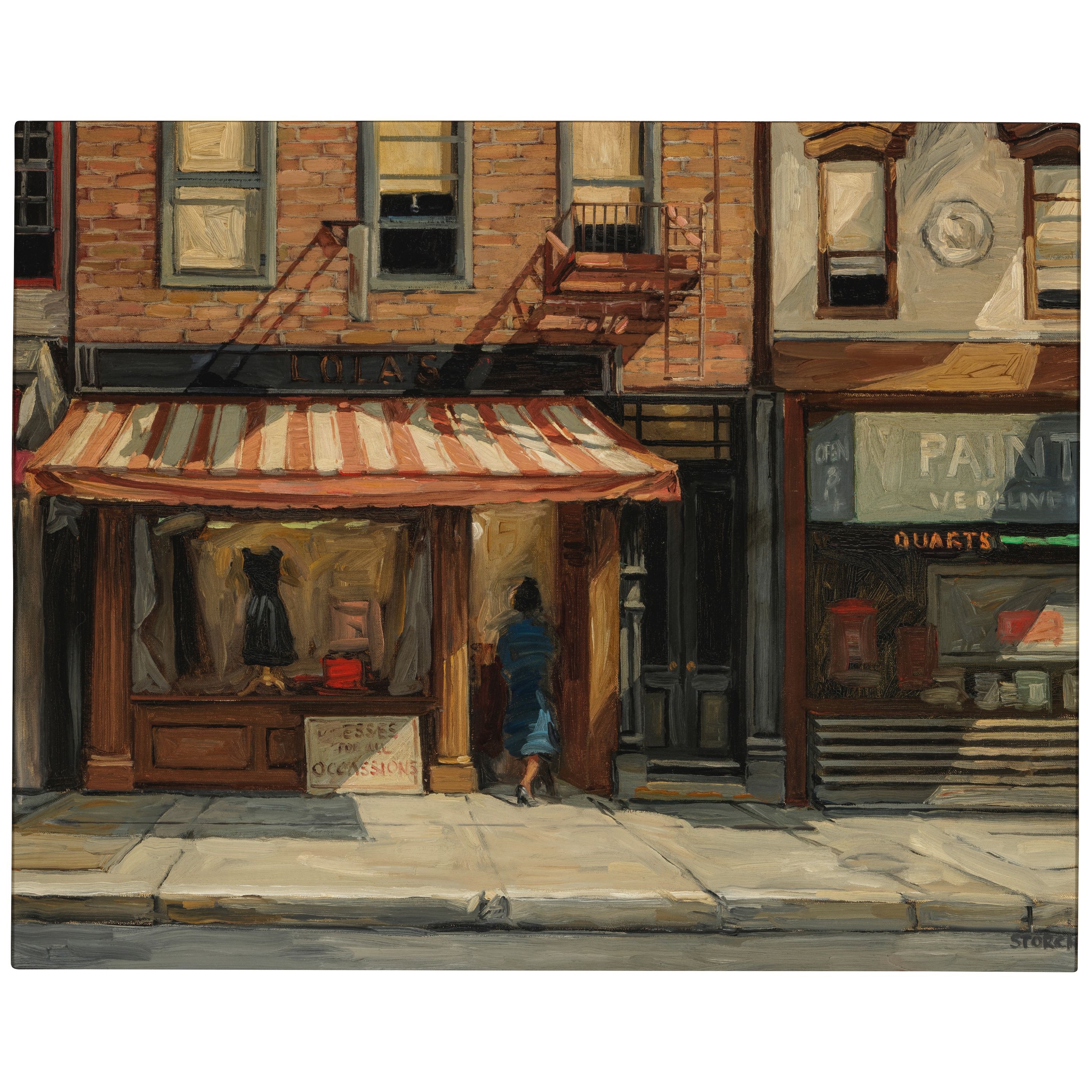 Sally Storch | Lola's Cafe | MutualArt