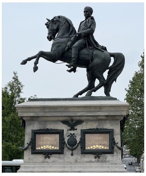 Gabriel Vital Dubray | Emperor Napoleon I on horseback (1865) | MutualArt