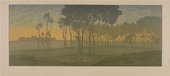 Henri Rivière | Dawn La féerie des heures (1901) | MutualArt