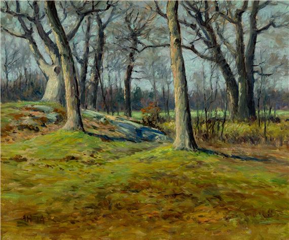 John Calvin Stevens | Woodland Grove (1914) | MutualArt