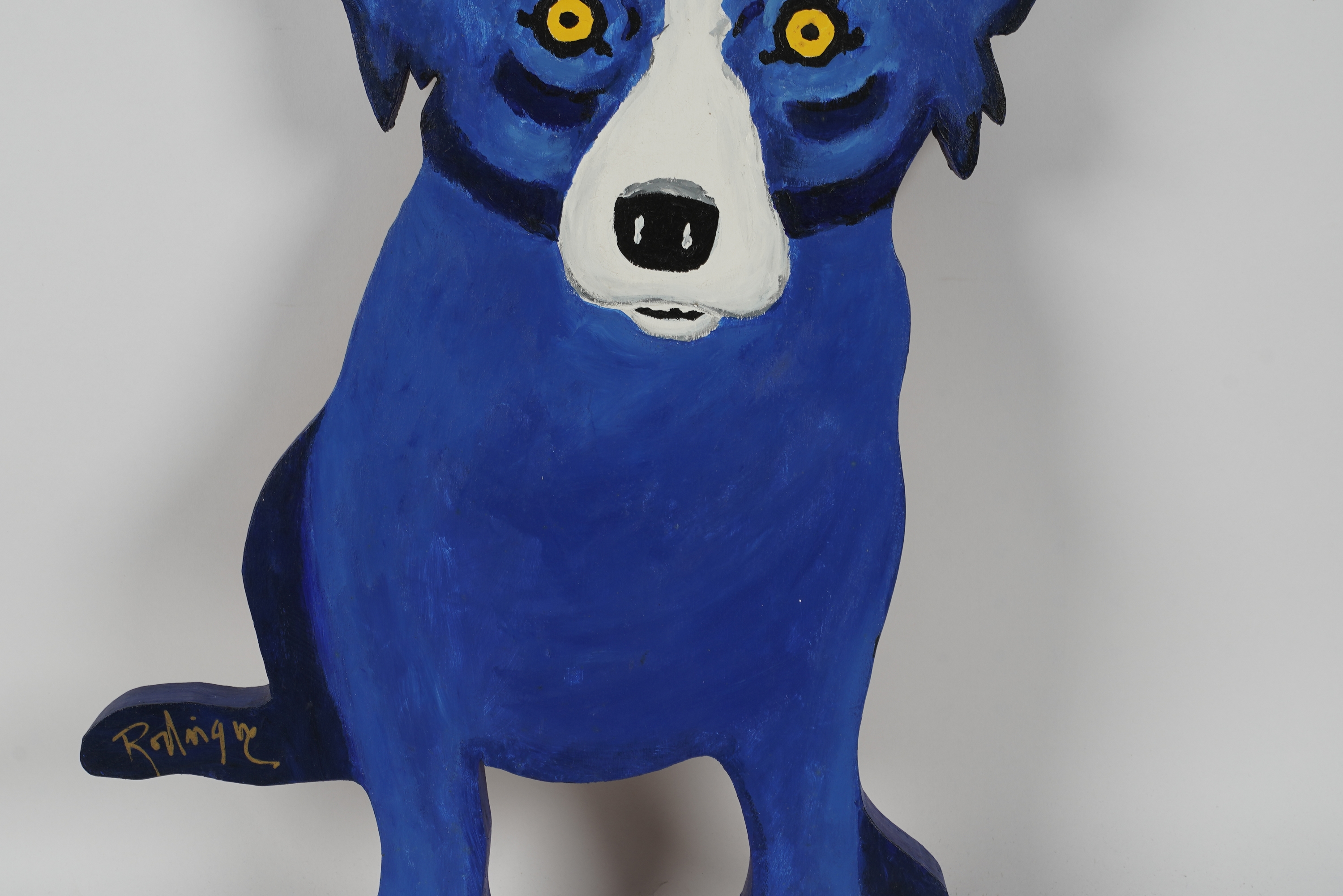 George Rodrigue | Blue Dog (1995) | MutualArt