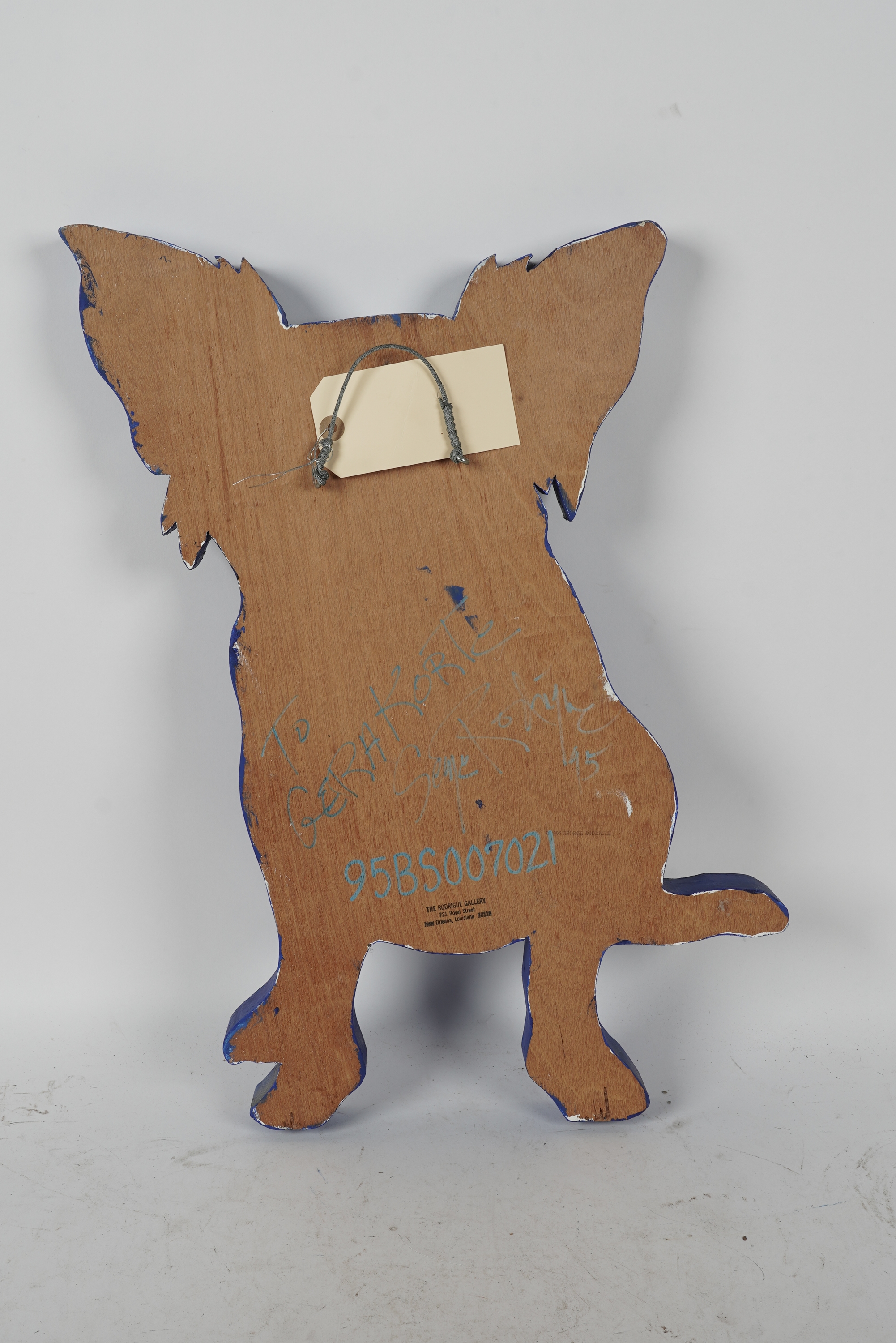 George Rodrigue | Blue Dog (1995) | MutualArt
