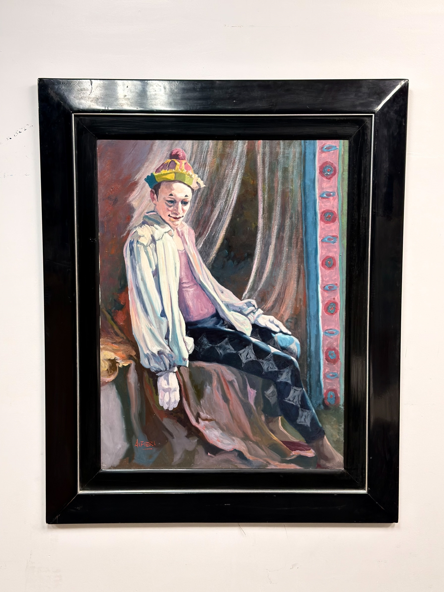 Philippe Alfieri | Seated Clown | MutualArt