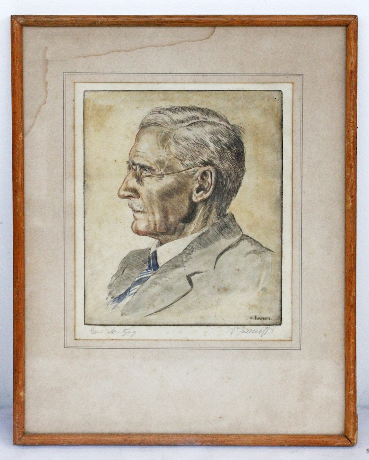 Victor Archipovich Ivanoff | PORTRAIT OF GENERAL HERTZOG | MutualArt