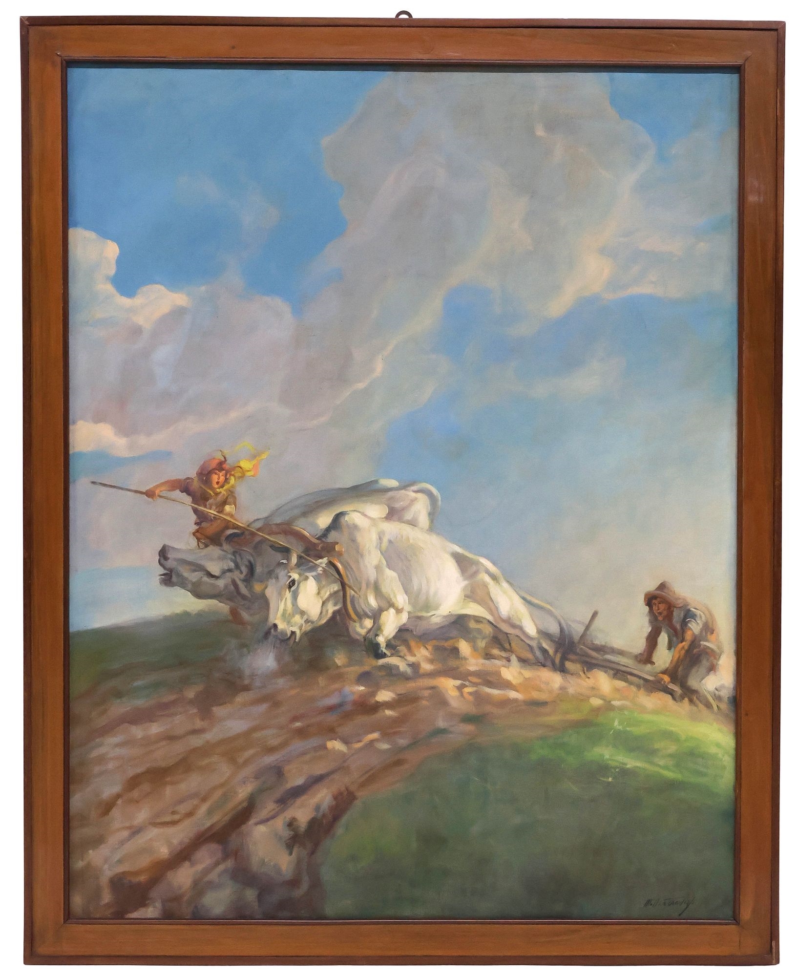 Mattia Traverso | Plowing the Fields | MutualArt