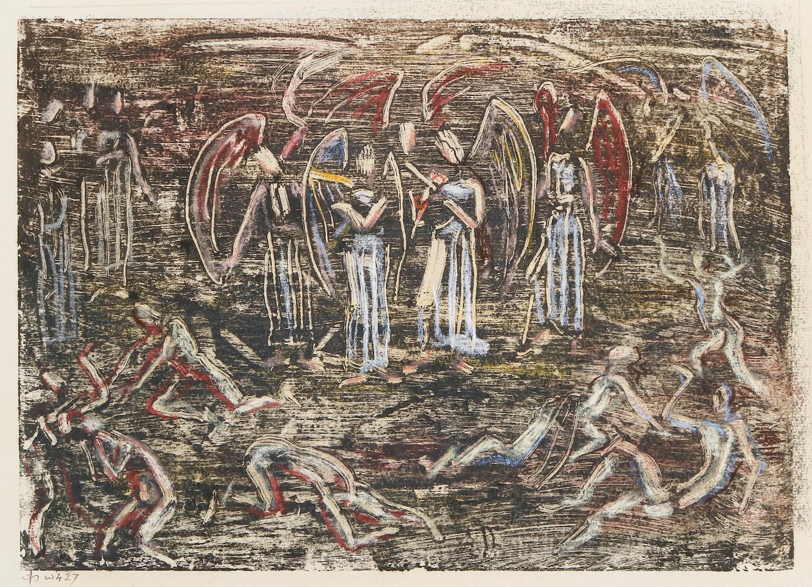 Richard Ziegler | Akte u. Engel | MutualArt