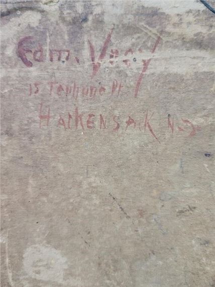 Edmund Vrey | Vintage Edmund Vrey oil on artist board | MutualArt
