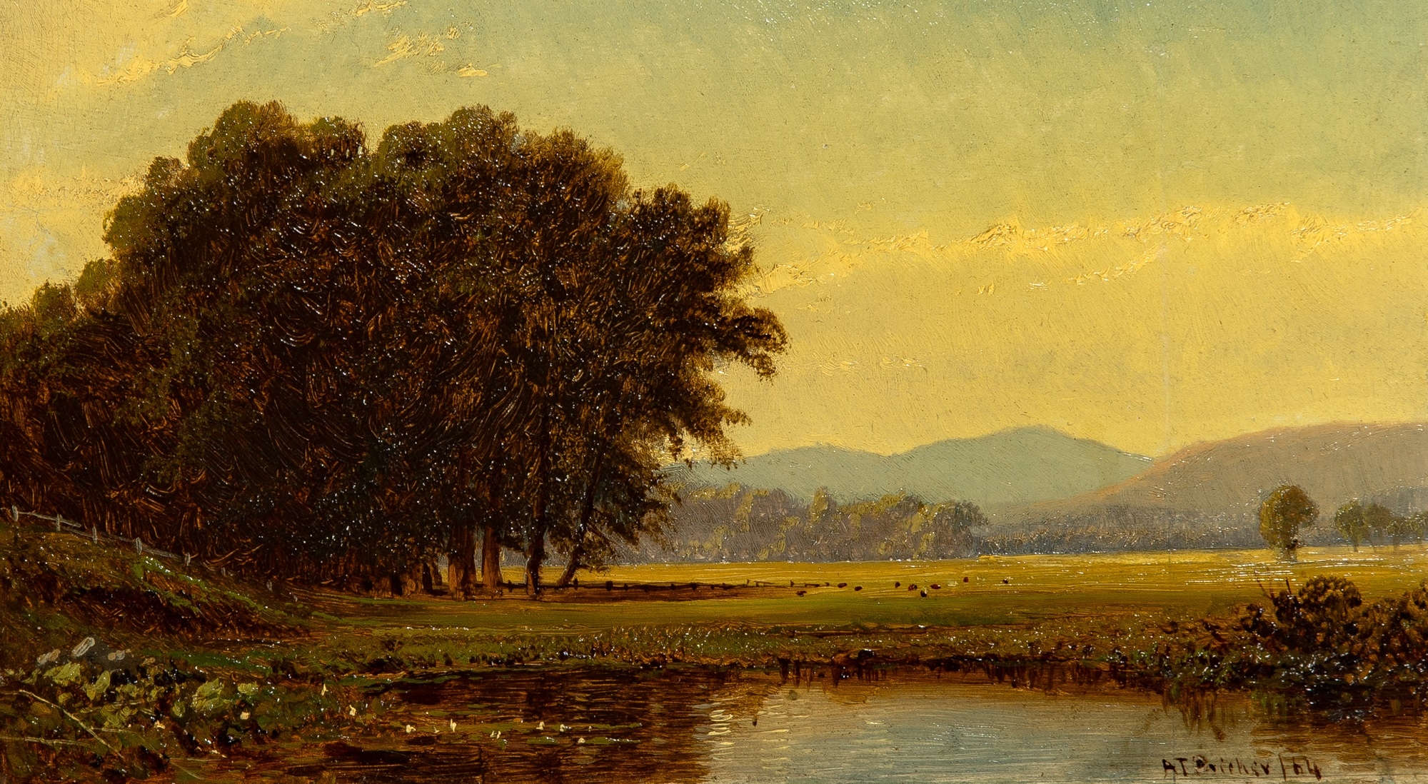 Alfred Thompson Bricher | Pasturelands (1864) | MutualArt