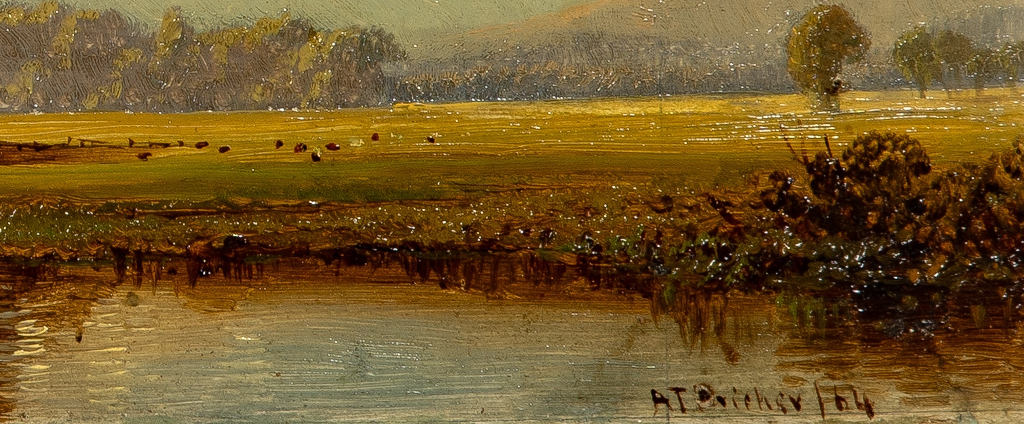 Alfred Thompson Bricher | Pasturelands (1864) | MutualArt