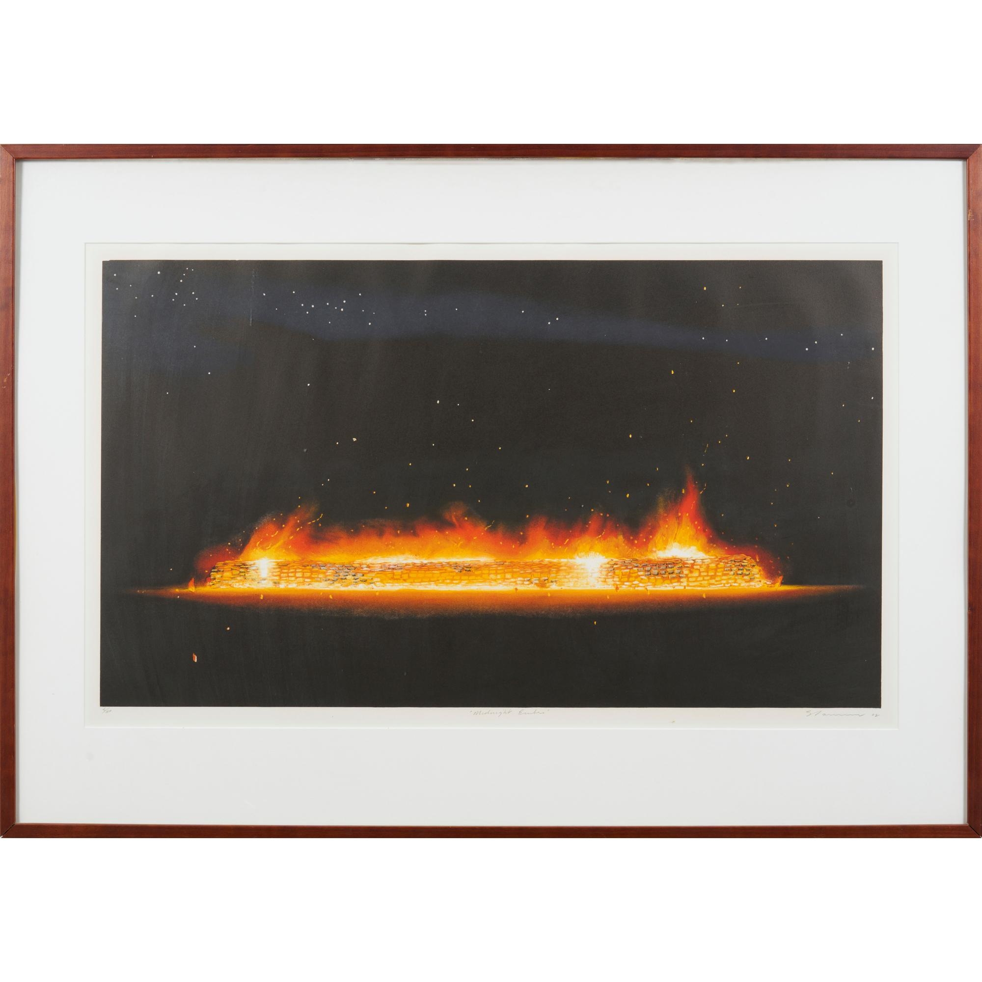 Tim Storrier | Midnight Embers (2002) | MutualArt