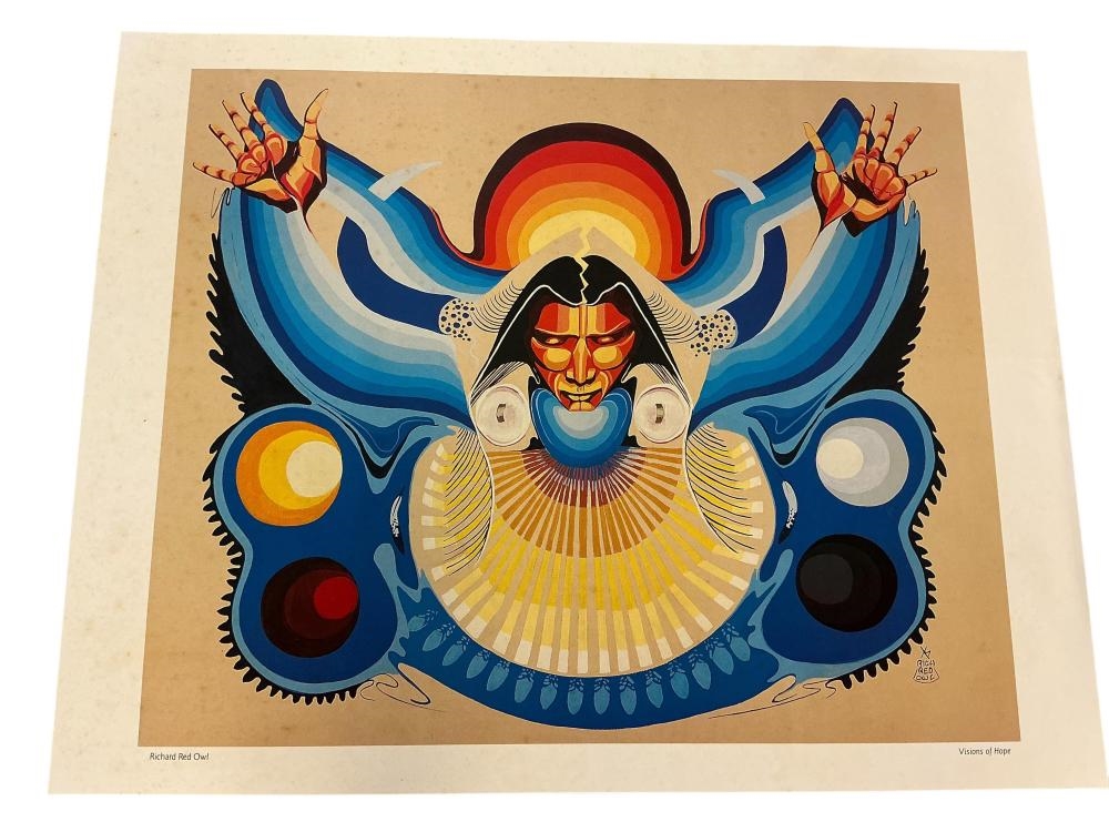 Richard Red Owl | Vision of Hope (1990) | MutualArt