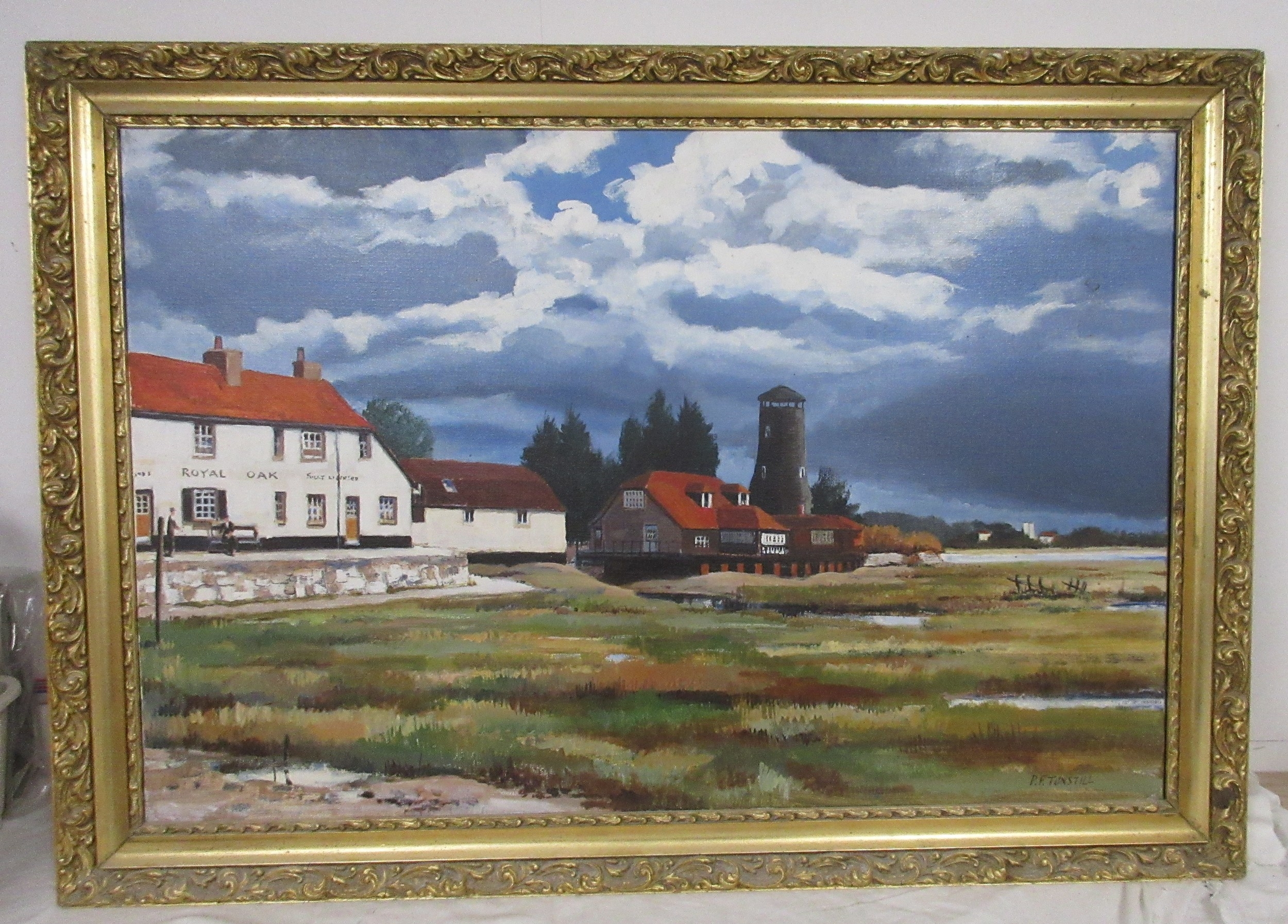 P.F. Tunstill | Royal Oak at Langstone Mill | MutualArt