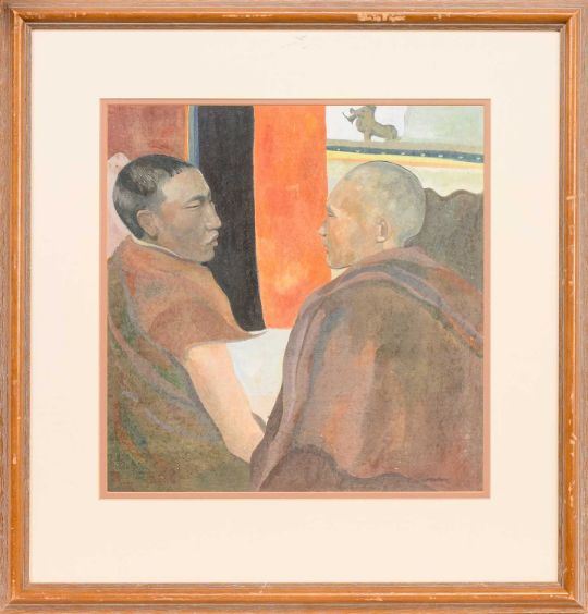 Brenda Lenaghan | Tibetan Monks | MutualArt