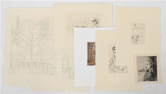 Henri Matisse | A Group of Seven Loose Engravings | MutualArt