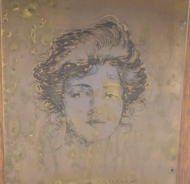 Arthur Garfield Learned | Arthur Garfield Learned Brass Etching ...