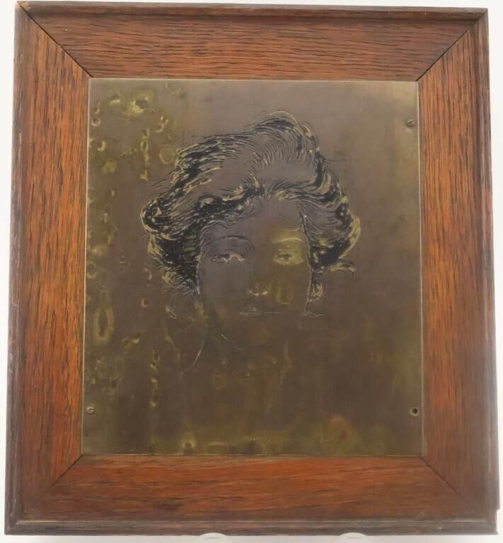 Arthur Garfield Learned | Arthur Garfield Learned Brass Etching ...