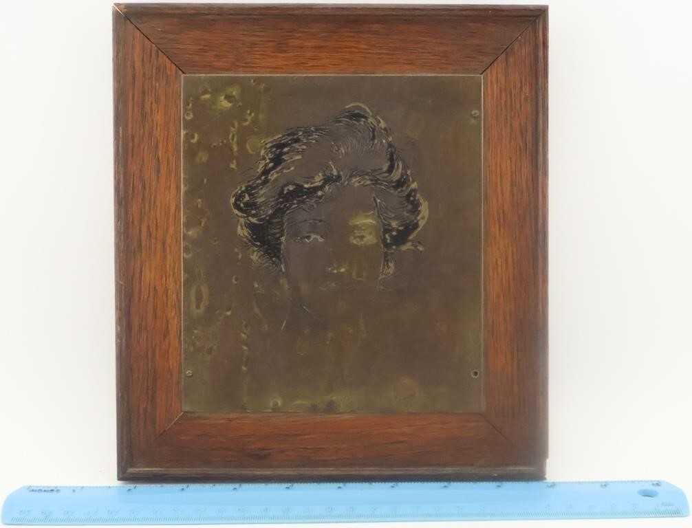 Arthur Garfield Learned | Arthur Garfield Learned Brass Etching ...
