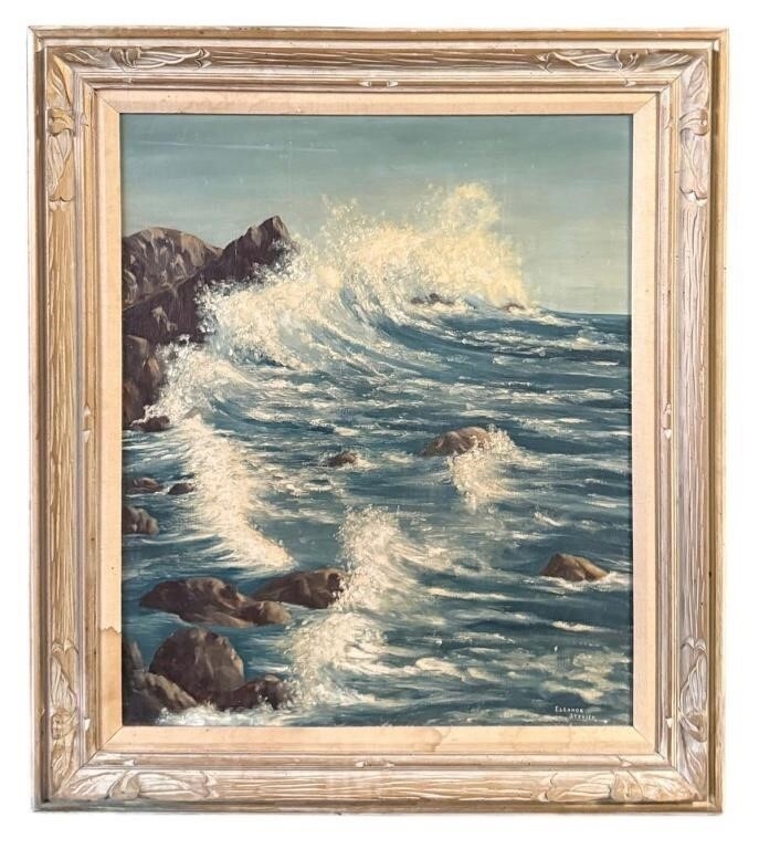 Eleanor Stevick | SURF AND ROCKS | MutualArt