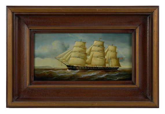Jean Laurent | American Clipper Ship at Sea | MutualArt