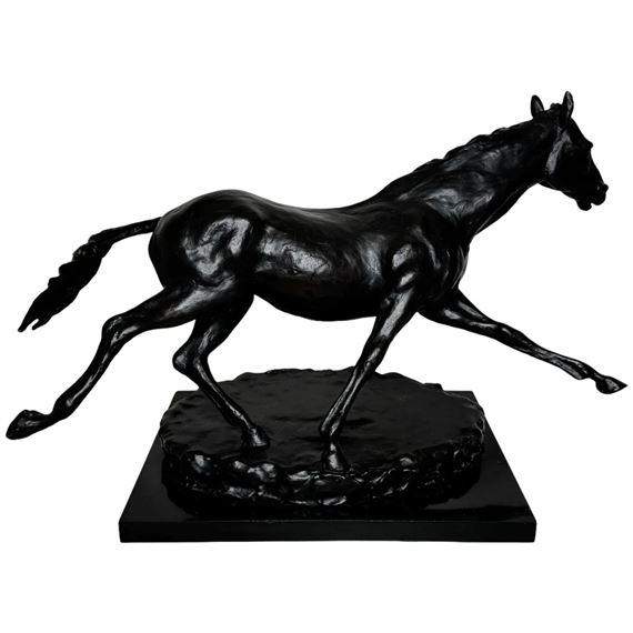 Enzo Plazzotta | Equestrian Bronze Masterpiece of Motion Galloping ...