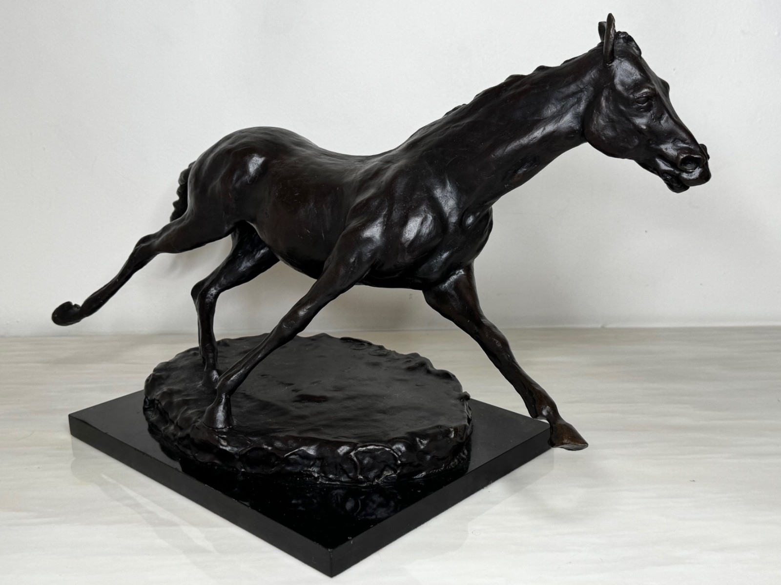 Enzo Plazzotta | Equestrian Bronze Masterpiece of Motion Galloping ...