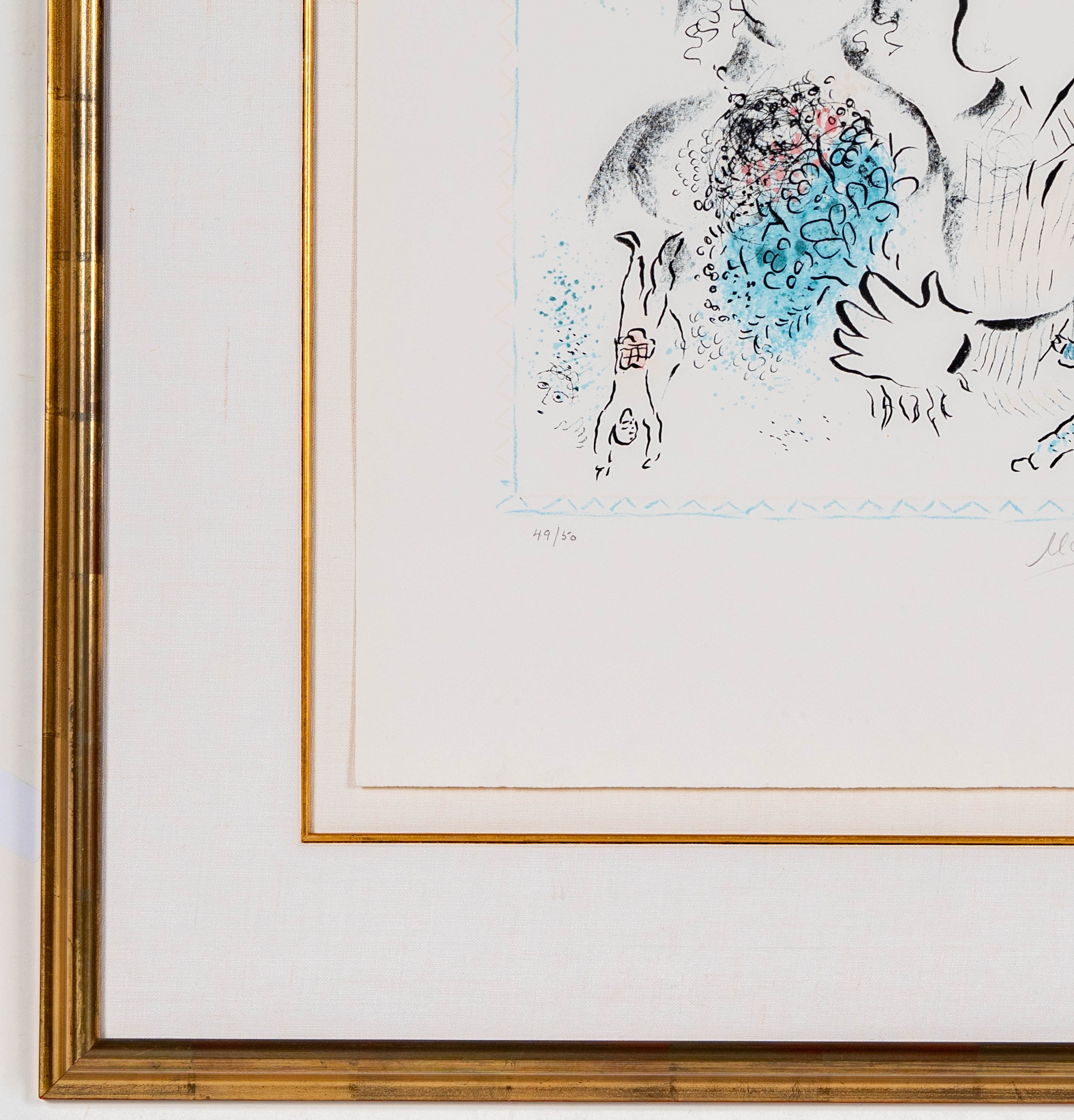 Marc Chagall | Fiancailles au Cirque | MutualArt