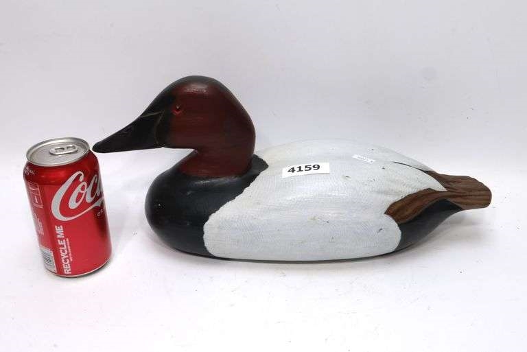 Tom Taber | Canvasback Duck Decoy | MutualArt