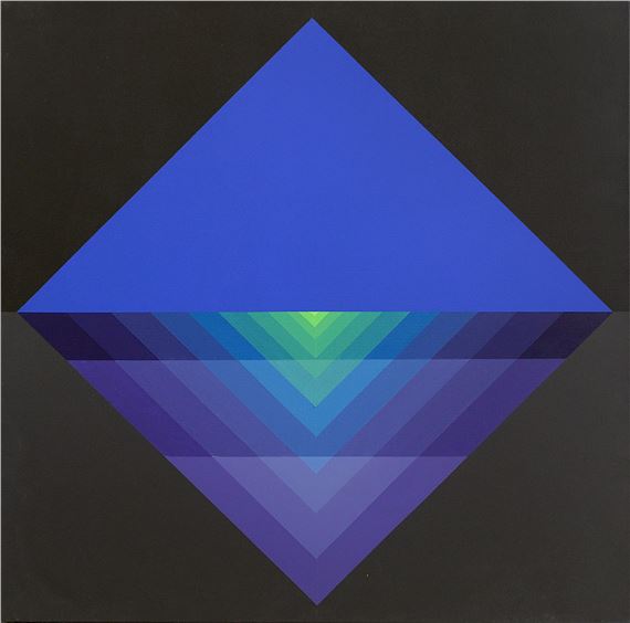 Horacio Garcia Rossi | CL - ombre positive d'un triangle (2009) | MutualArt