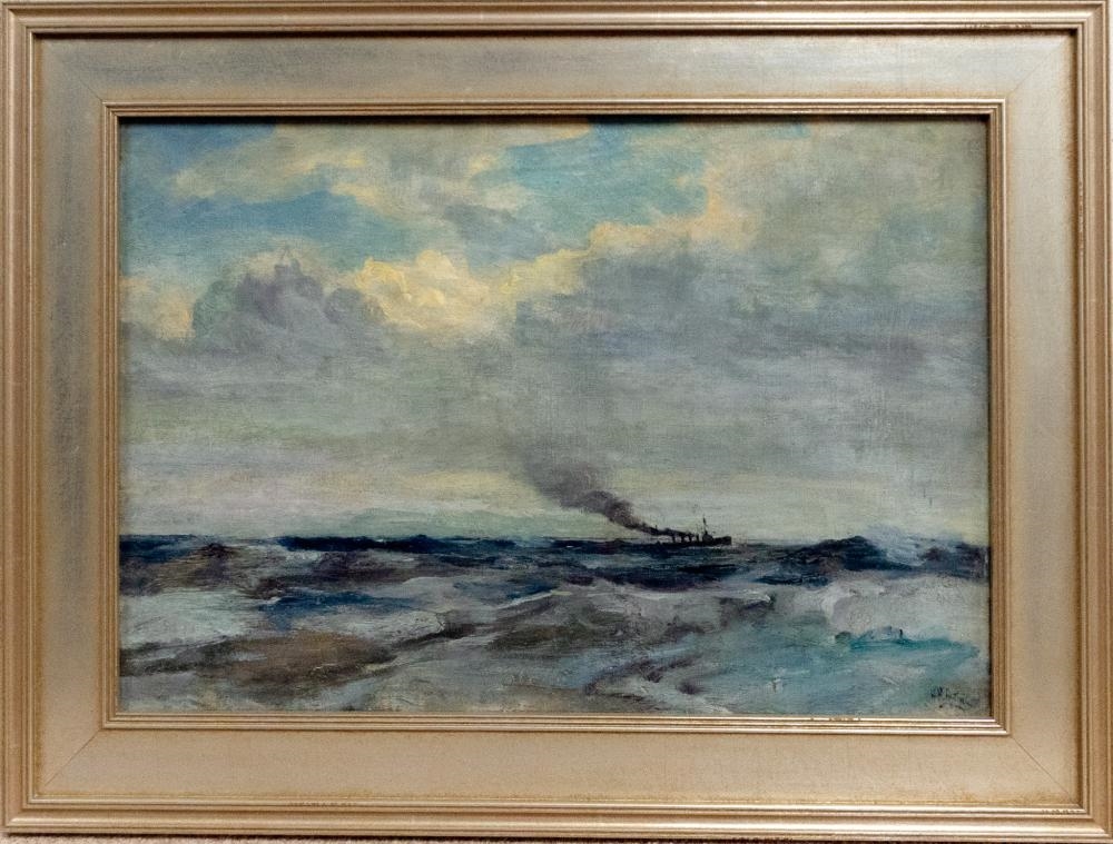 Howard Russell Butler | 4 Stack Destroyer | MutualArt