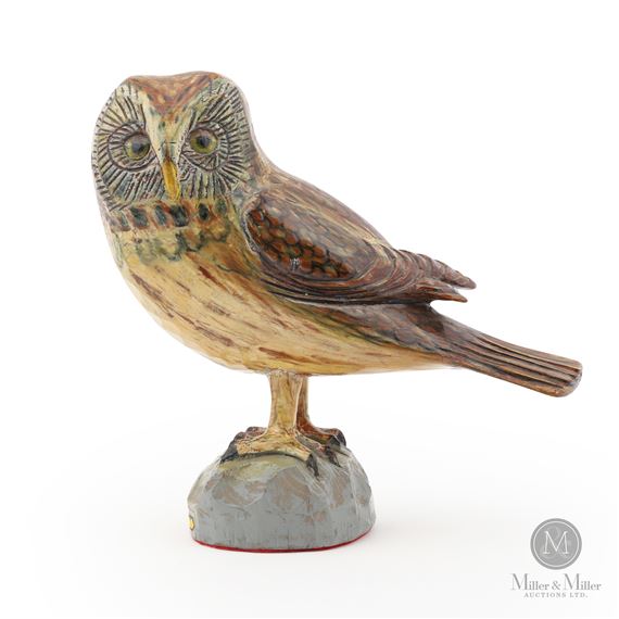 Yvon Côté | Yvon Coté Owl (1980) | MutualArt