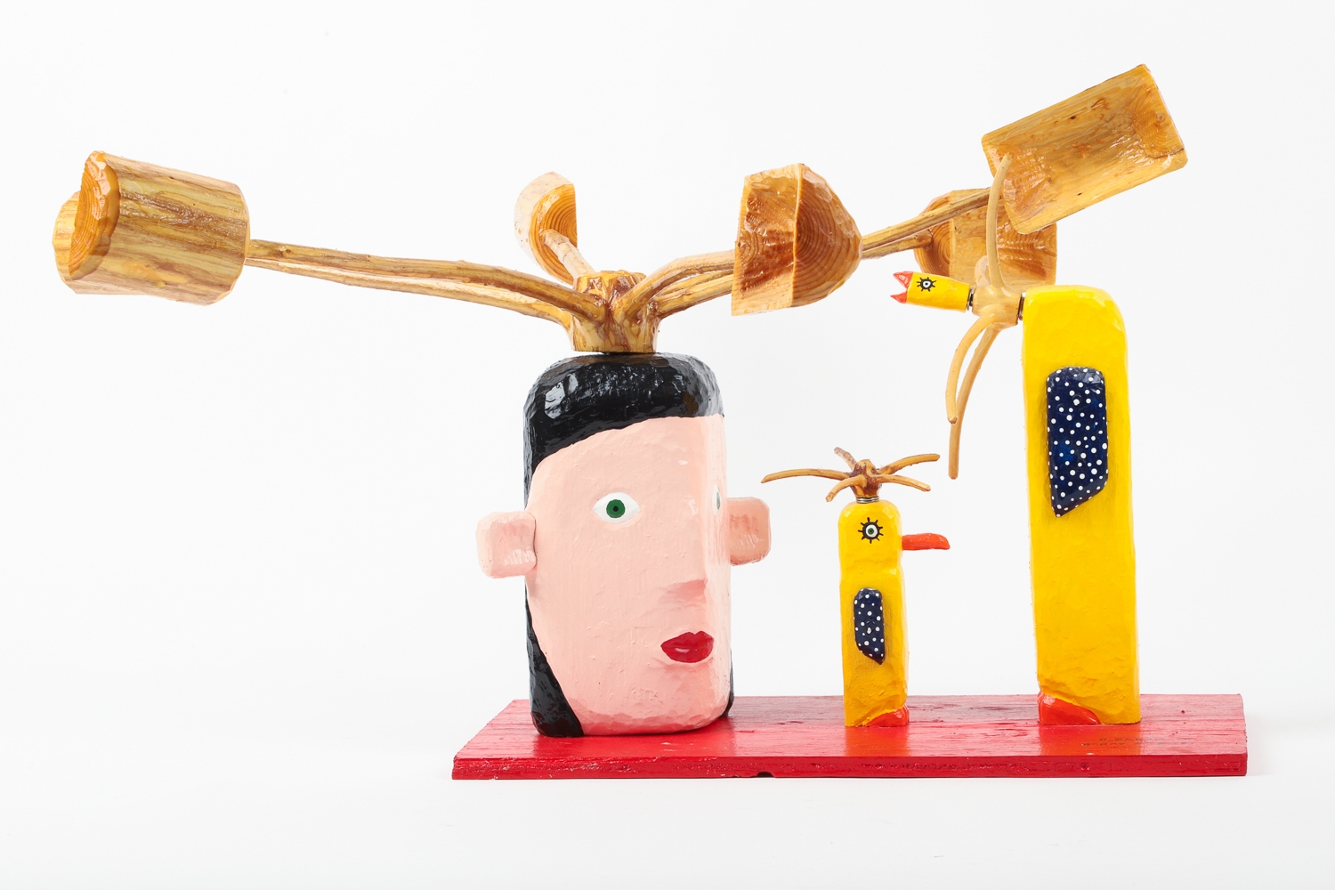 Barry Colpitts | Birdwatcher Whirligig (2020) | MutualArt