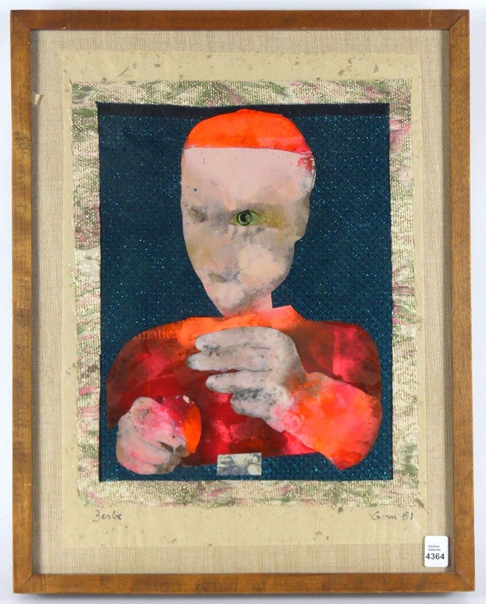 Karl Zerbe | Young Cardinal (1966) | MutualArt