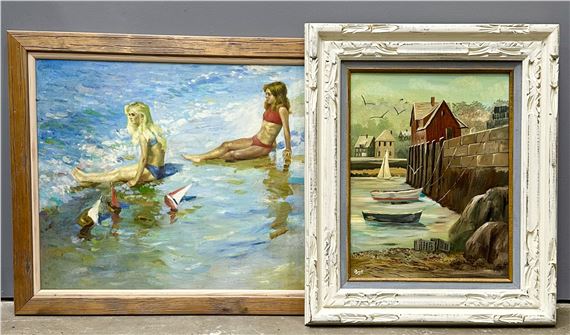 Yuri Krotov | Young Sunbathers | MutualArt