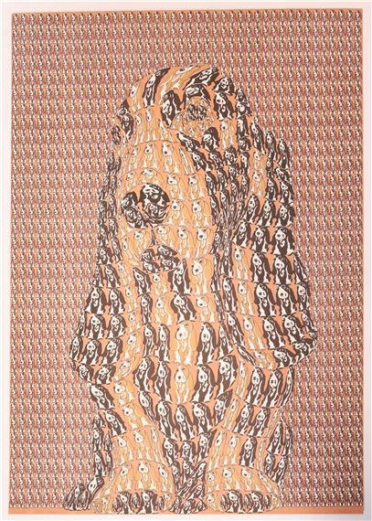 Thomas Bayrle | Hush Puppy (1971) | MutualArt