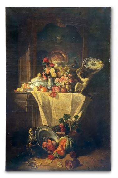Charles Monginot | Still life with monkeys | MutualArt