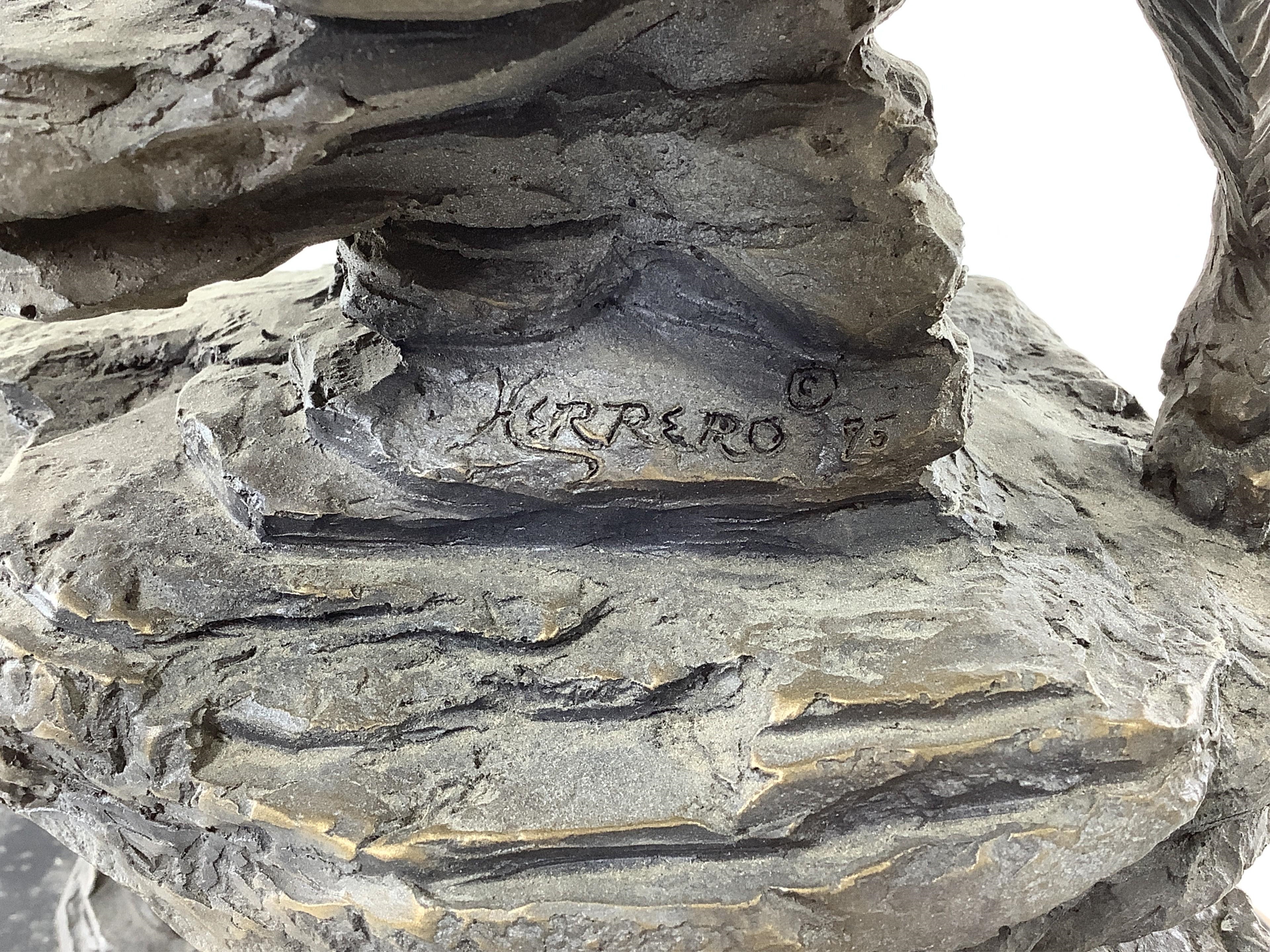 Stephen Herrero | Wolves Sculpture | MutualArt