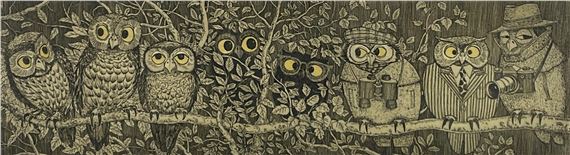 Curt Frankenstein | Observers' Owls | MutualArt