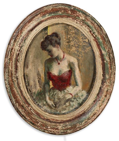 Harold Wolcott | 2 studies: dancer and corseted woman (ca. 1950 ...
