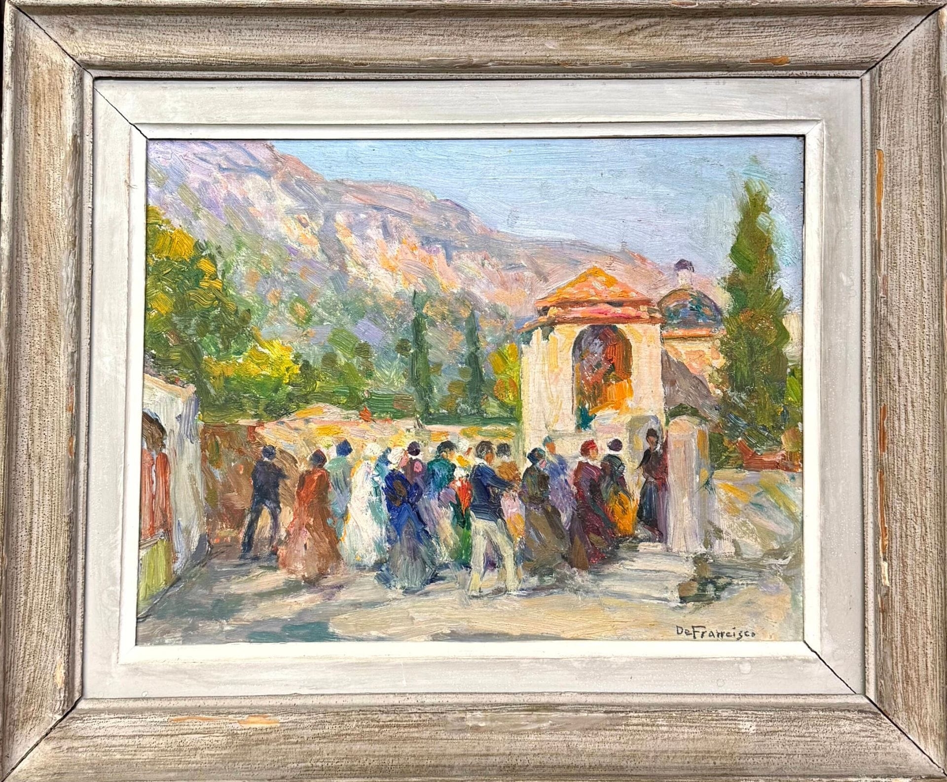 Pietro De Francisco | The Chapel of Sainte-Anne in Menton | MutualArt