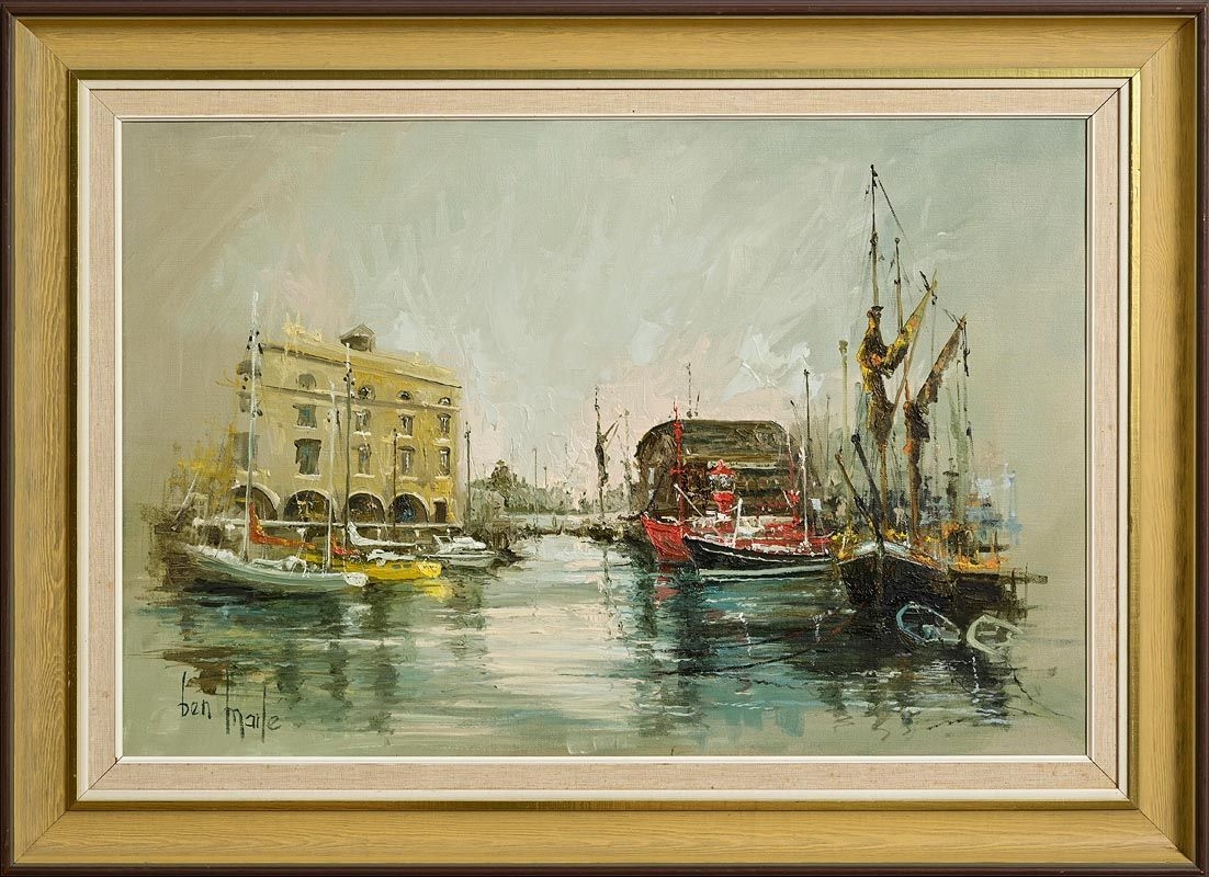 Ben Maile | St. Katherine's Dock, London | MutualArt