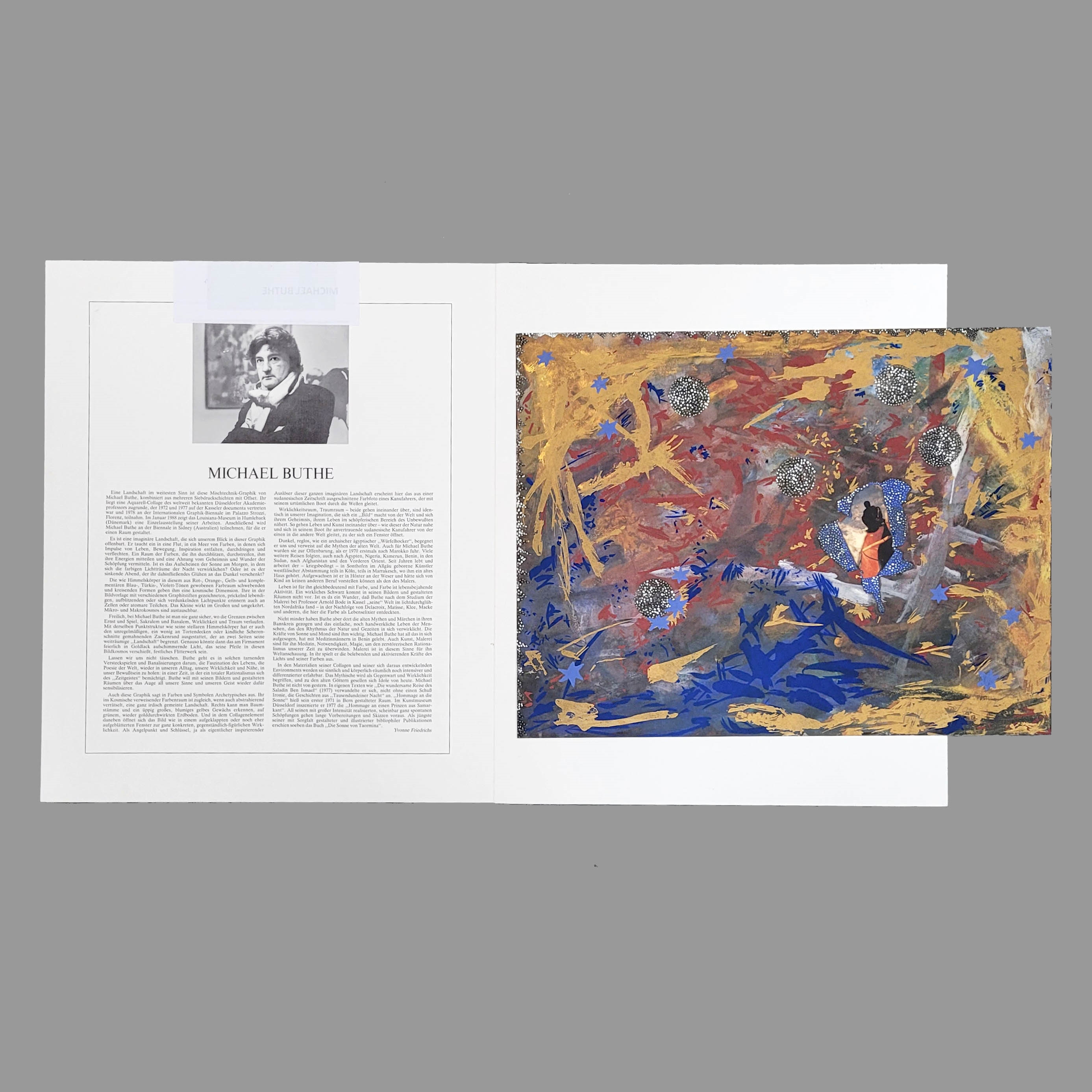 Michael Buthe | Landschaft (1982) | MutualArt