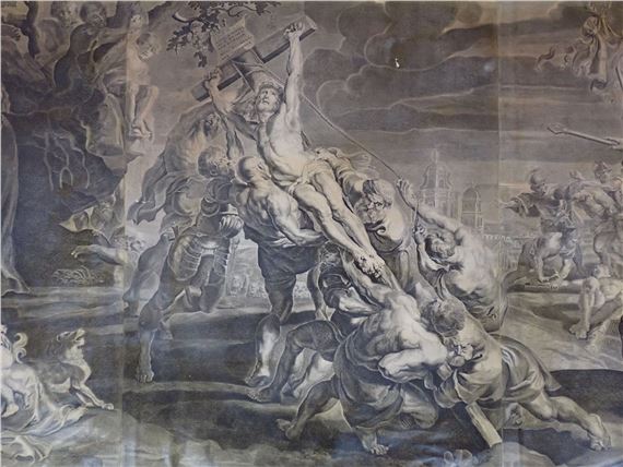 Peter Paul Rubens | Le Christ cloué sur la Croix, l'élévation de la ...