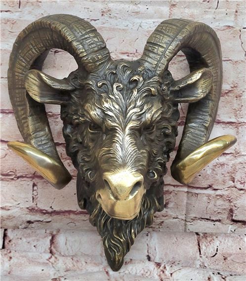 Miguel Fernando López (Milo) | Rare Signed Original Mascot Ram Head ...