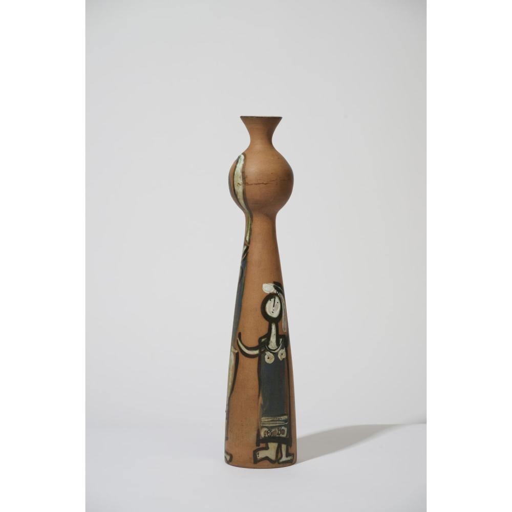Jacques Innocenti | Grand vase anthropomorphe, à col tronconique, en ...