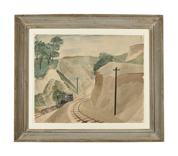 Eric Ravilious | The Cement Pit (34) | MutualArt