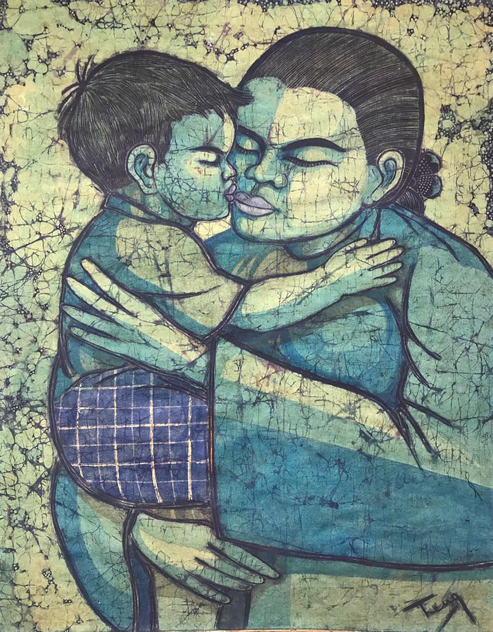 Chuah Thean Teng | Mother and Child, 1960’s (1960s) | MutualArt